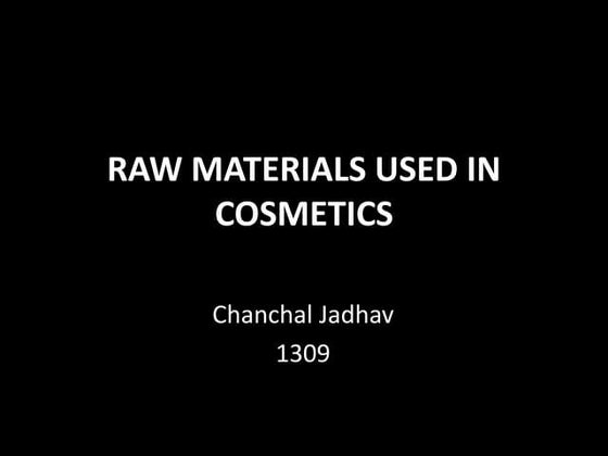 English Glossary of Beauty Acronyms | PDF