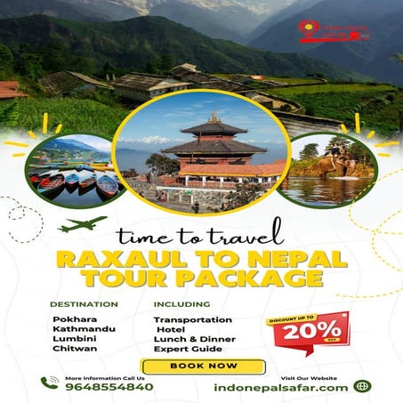 Raxaul to Nepal Tour Package, Nepal Tour Packages from Raxaul | PDF