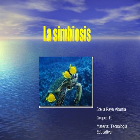 La Simbiosis | PPT