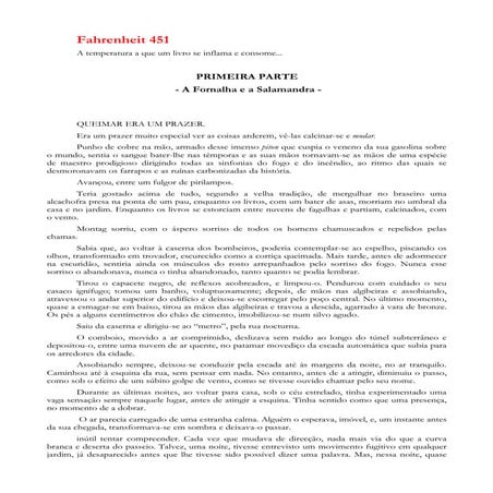 Ray bradbury fahrenheit 451 (1) | PDF