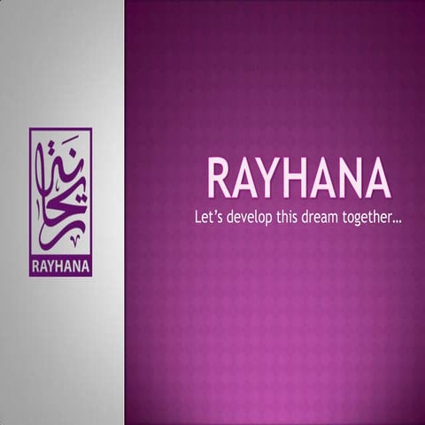 Rayhana presentation | PPTX | Business | Business and Finance
