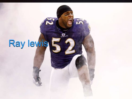 Ray lewis power point | PPT