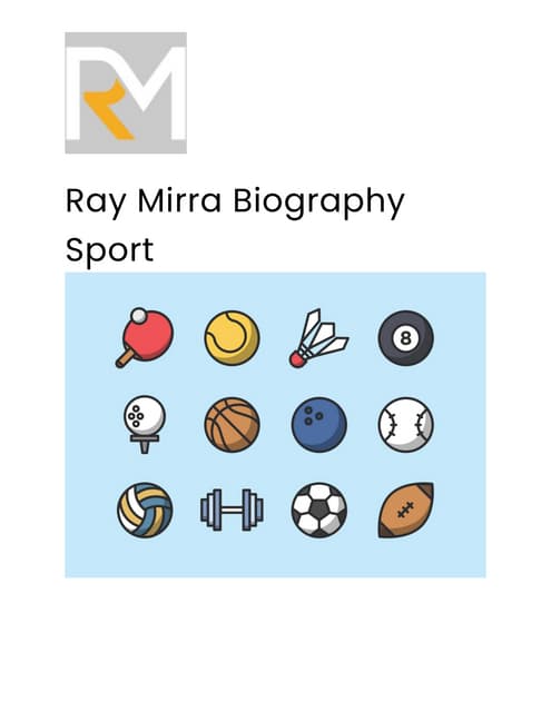The story behind ray mirra | PDF