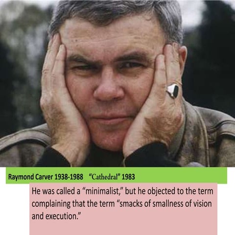 Raymond Carver 1938 1988 | PPTX