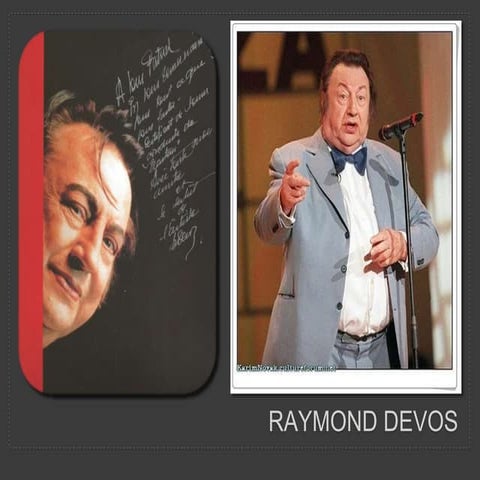 Raymond DEVOS | PPTX