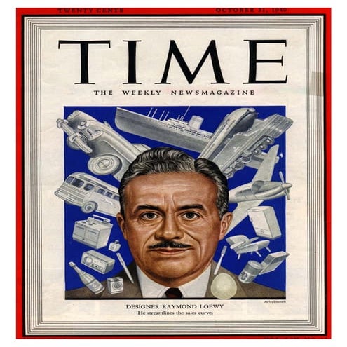 Artículo revista Time dedicado a Raymond Lowey | PDF