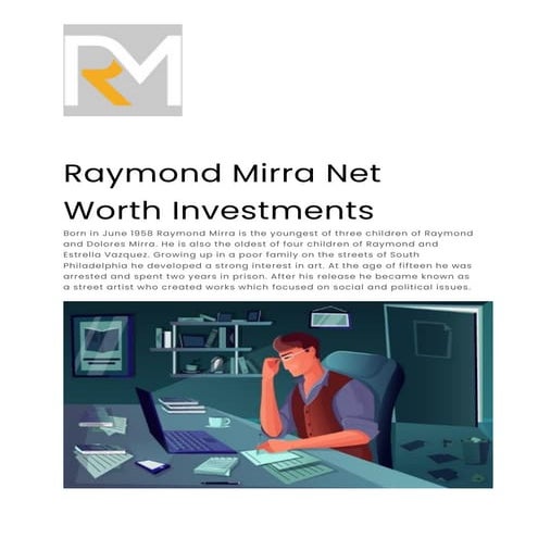 Raymond mirra net worth investments | PDF
