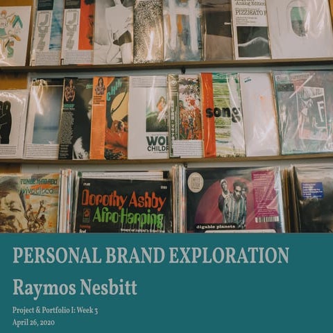 Developing My Personal Brand Canvas | PDF
