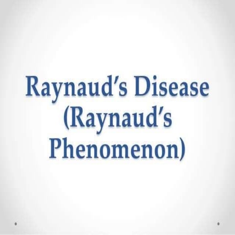 Raynaud's disease.pptx