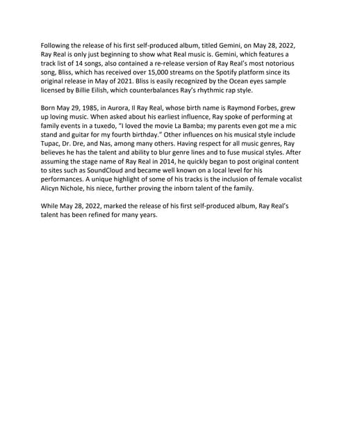 Ray Real Press Release.pdf