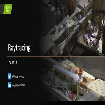 Raytracing Part I | PPT
