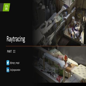 Raytracing Part II | PPTX | 3-D Graphics | Computer Software and Applications