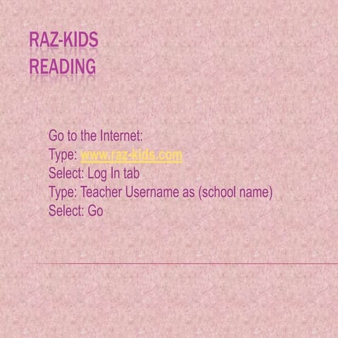 Raz Kids2 6 | PPSX