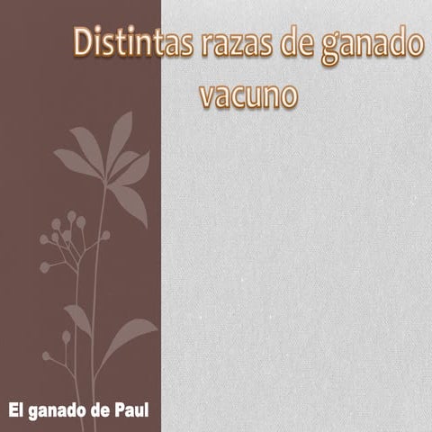 Ganaderia | PDF