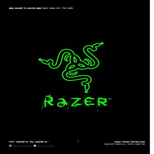 Razer boot camp for the n00b | PDF