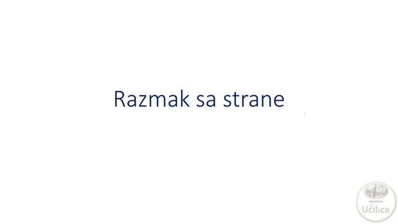 Prometna Učilica - Prestrojavanje biciklom | PPTX