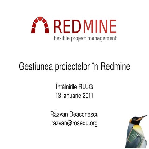 Razvan Deaconescu - Redmine | PPT