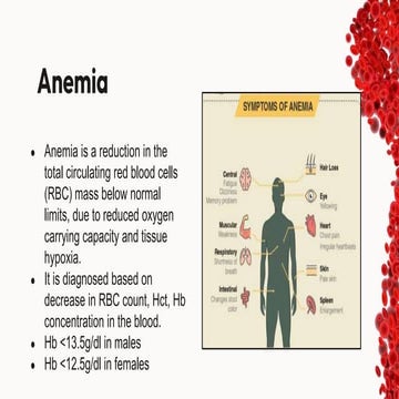 RBC - Anemia.pptx RBC, Anemia, Hemolysis - Extravascular hemolysis , Intravascular hemolysis in ...