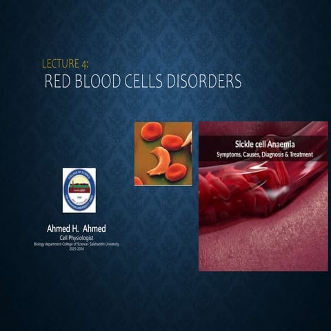 Blood disorders ppt | PPTX