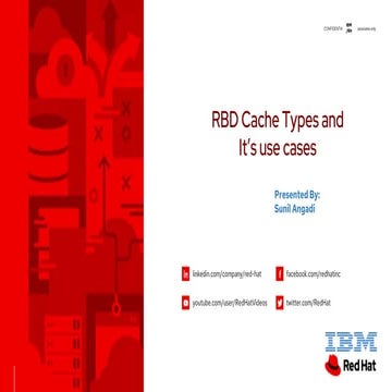 RBD Cache Types explanation persistent write log cache and immutable object cache and it's use ...
