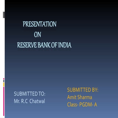 Rbi | PPT