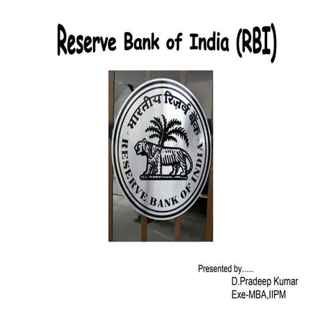 RBI | PPT