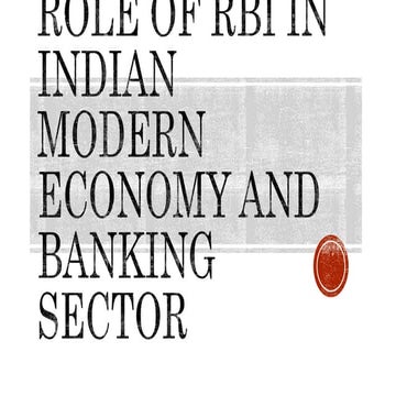 The reserve bank of india | PPTX