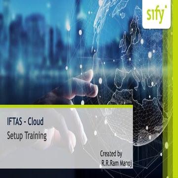 RBI Cloud setup .pptx Shared by iftas sifynoc team | PPT