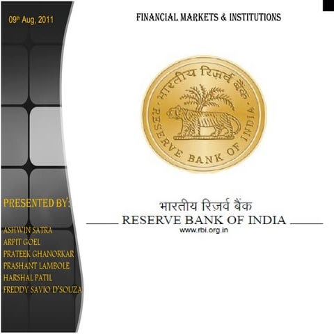 Rbi final 3 | PPT
