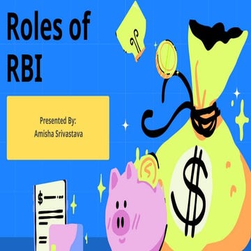 RBI Functions (Roles and responsibilities of central bank).pptx