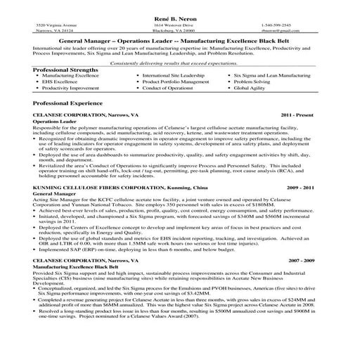 Casterline Gary E Resume | PDF