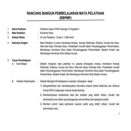 Rancang Bangun Pembelajaran Materi Pelatihan Materi Pelatihan ToT ...