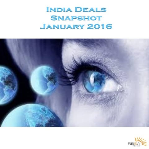 India Deals Snapshot January 2016 | PDF