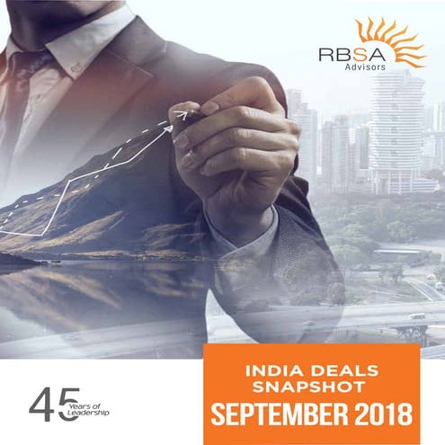 :: India Deals Snapshot September 2018 :: | PDF | Mergers and ...
