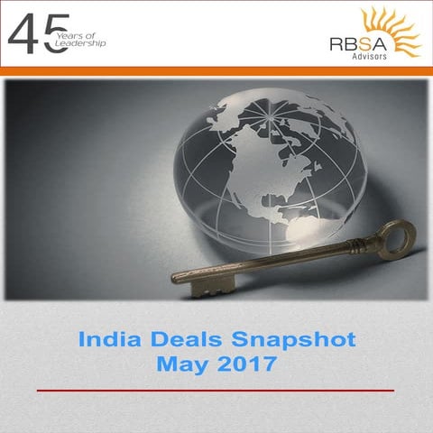 :: India Deals Snapshot May 2017 :: | PDF