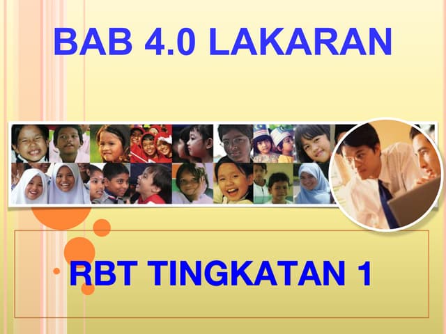 TINGKATAN 1 : RBT - Bab 4 : Lakaran | PPTX