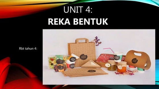 RBT Tahun 4 : Unit 1 Organisasi Bengkel | PPTX