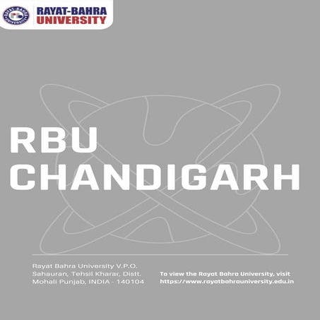 Rbu chandigarh | PDF