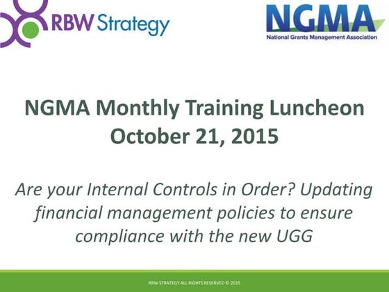 Negotiated Indirect Cost Rate Agreement (NICRA) | PPTX