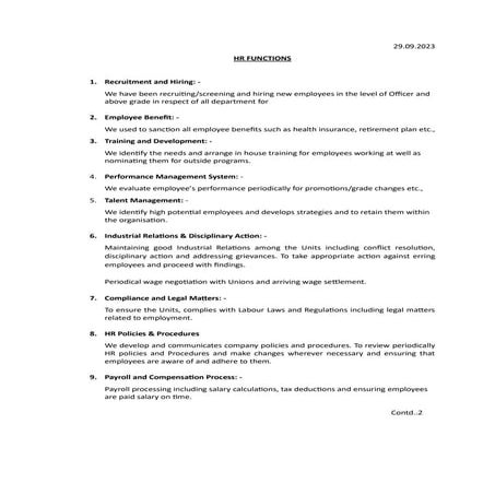 RECRUITMENT PROCESS IN THE COMPANY DETAILS | PDF