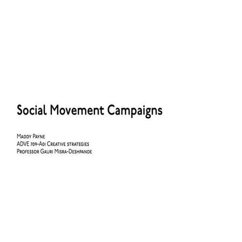 RC3 Mpayne Social Campaigns | PPT
