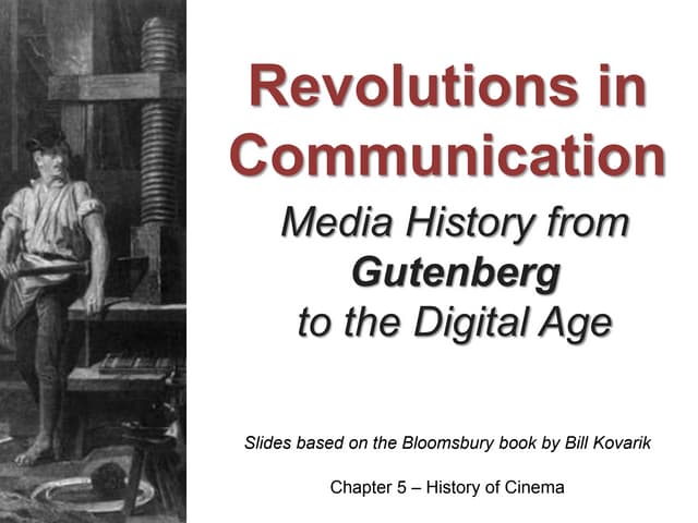 The history of cinema | PPT