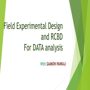 RCBD design,data analysis,Research plot design,basic terms intro for ...