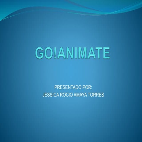 Manual de go!animate | PPTX