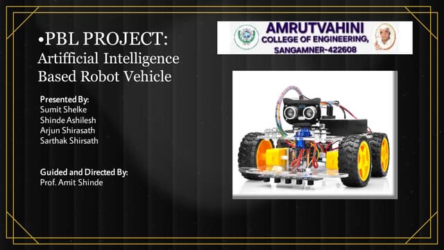 Arduino Obstacle Avoiding And Voice Control Car Ppt