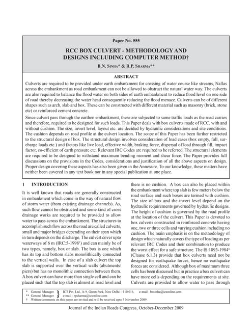 Ch 27 culverts | PDF