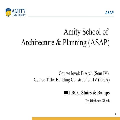 Presentation on RCC Stair and Ramp construction.ppt