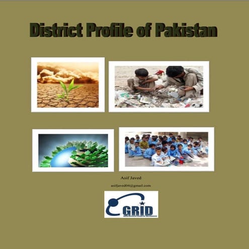 District Profile of Pakistan | DOCX