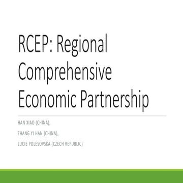 RCEP | PPTX