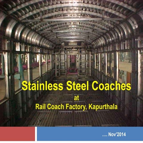 Stainless steel Coaches RCF Kapurthala Punjab India.pdf